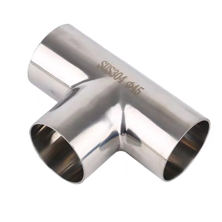 Sanitary Fittings Welding Tees – Buy Stainless Steel Flange Pipe ...